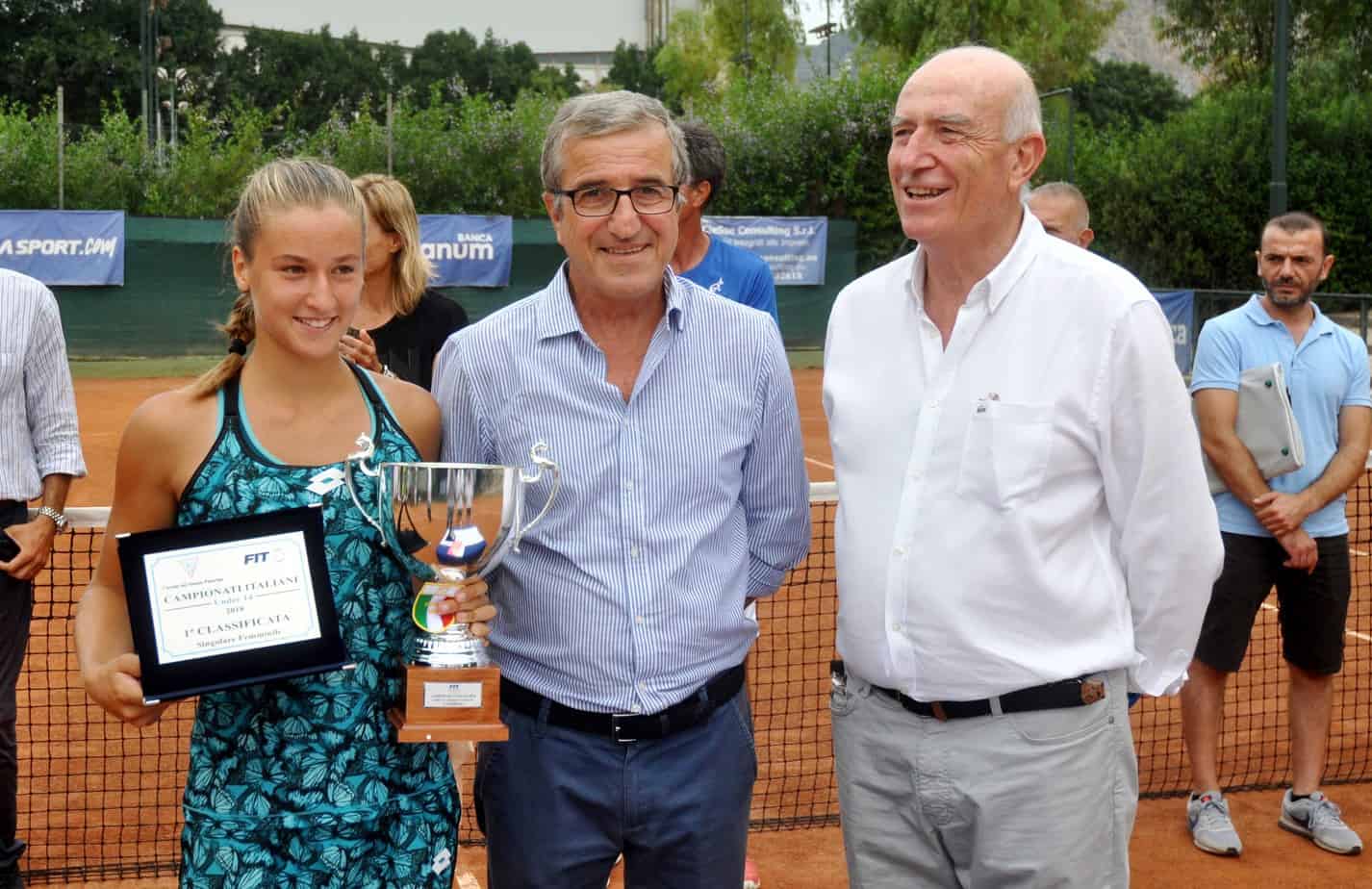 Tennis. Giulia Martinelli campionessa italiana under 14 - ilSicilia.it