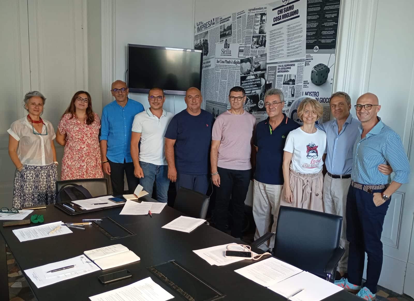 Operativa la nuova Presidenza di Cna Catania, Trovato e Milazzo ...