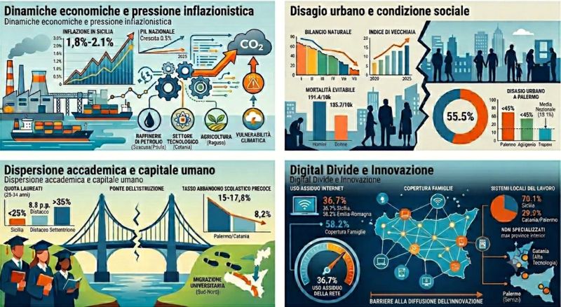 Rapporto Annuale ISTAT 2026: la Sicilia tra migrazione del capitale ...